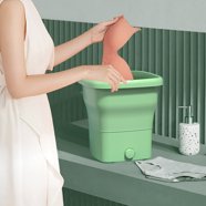 Pure Clean PUCWM33 Foldable Lightweight Mini Washing Machine, Top Load ...