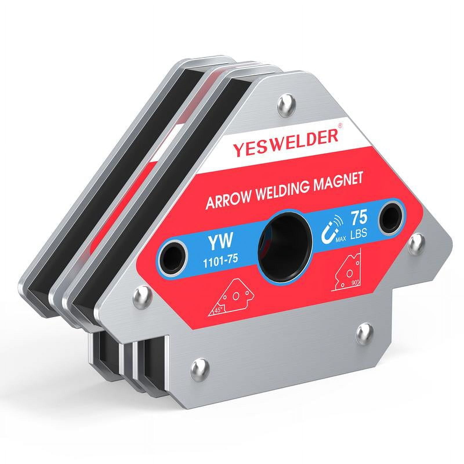 25LB & 50LB & 75LB Arrow Welding Magnet Set, Multi-Angle Magnetic ...