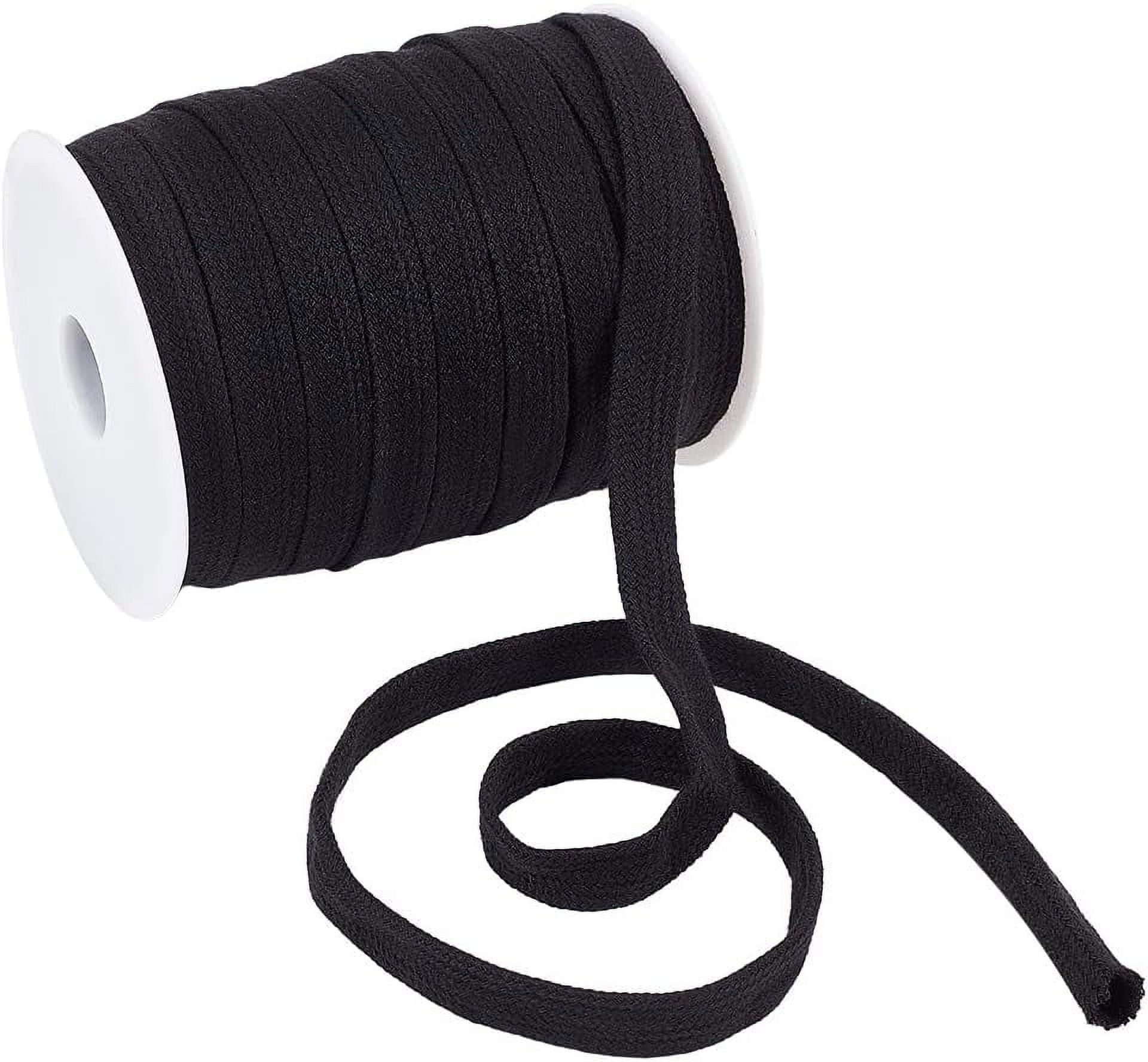 25M Flat Cotton Hollow Cord Waist Cap Rope for Clothing with 1Pc ...