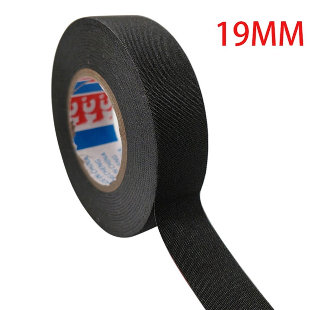 25M Heat-resistant Adhesive Cloth Fabric Tape Cable Harness Wiring ...