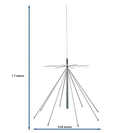 Tram® Scanner 25mhz-1,300MHz VHF/UHF Super Discone Base Antenna Plus CB ...