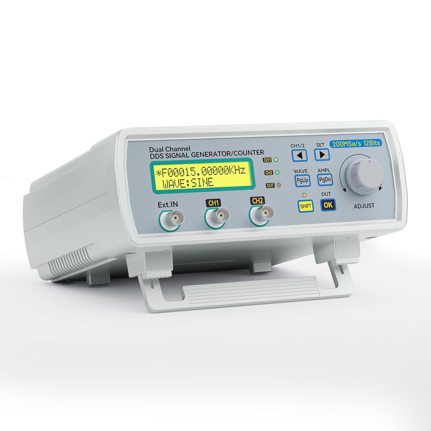 25MHz Dual-Channel Arbitrary Waveform Generator DDS Signal Generator ...