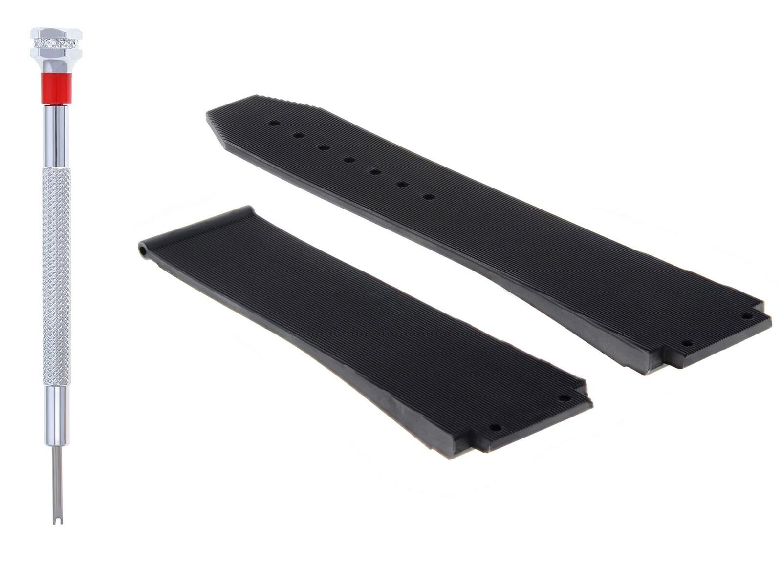 25MM/19MM RUBBER STRAP BAND FOR HUBLOT H BIG BANG FUSION + SCREWDRIVER ...