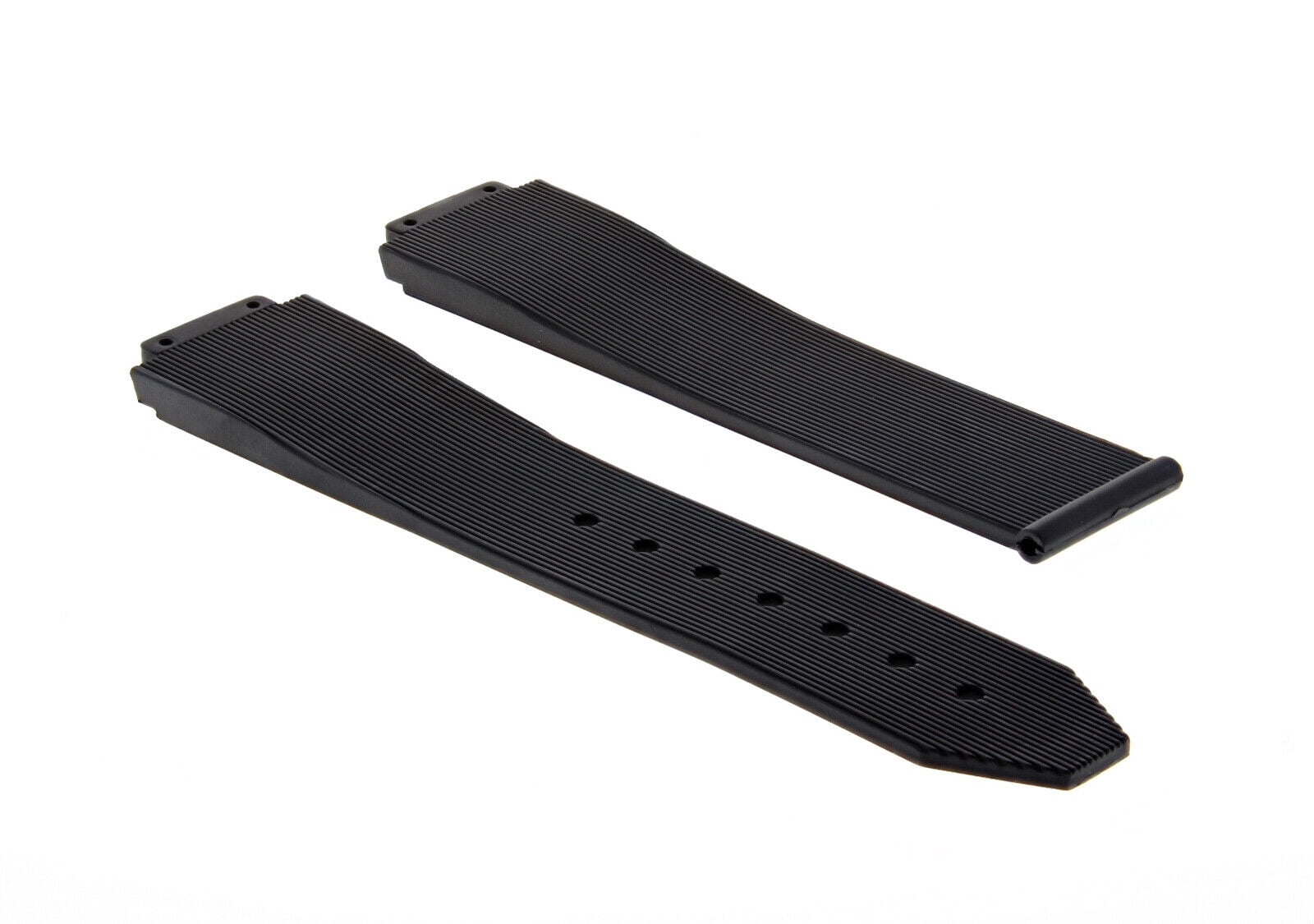 25MM RUBBER WATCH STRAP BAND FOR HUBLOT H BIG BANG DEPLOYMENT CLASP ...