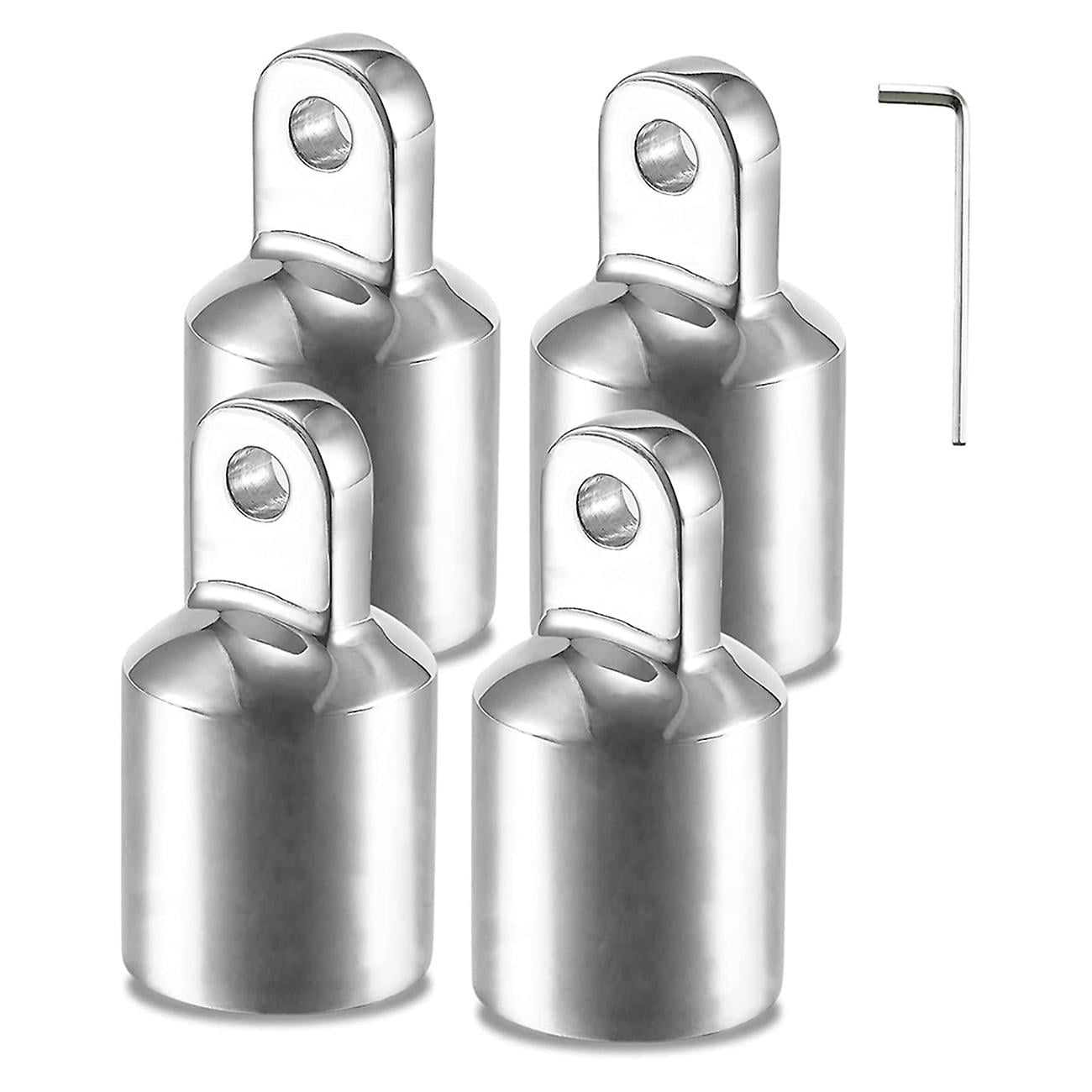 25Mm Bimini Top Eye End Cap Fits OD Round Tubing, with An L Shape Hex ...