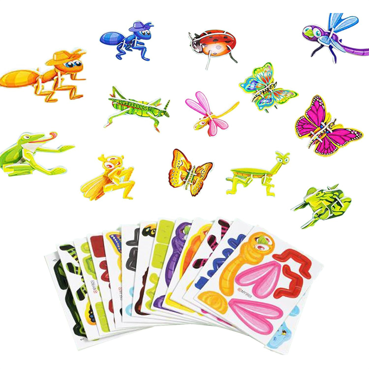 25PCS 3D Puzzles for Kids Toys - 3D Puzzle for Kids of Animals ...