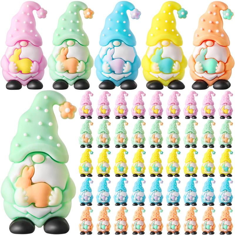 25PCS/50PCS Mini Gnomes Figures Little Gnomes Ornaments Cute Gnomes ...