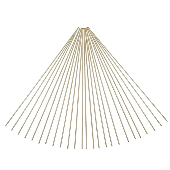 25PCS Brazing Rods Brass Solder Welding Rod For Oxyacetylene Gas ...