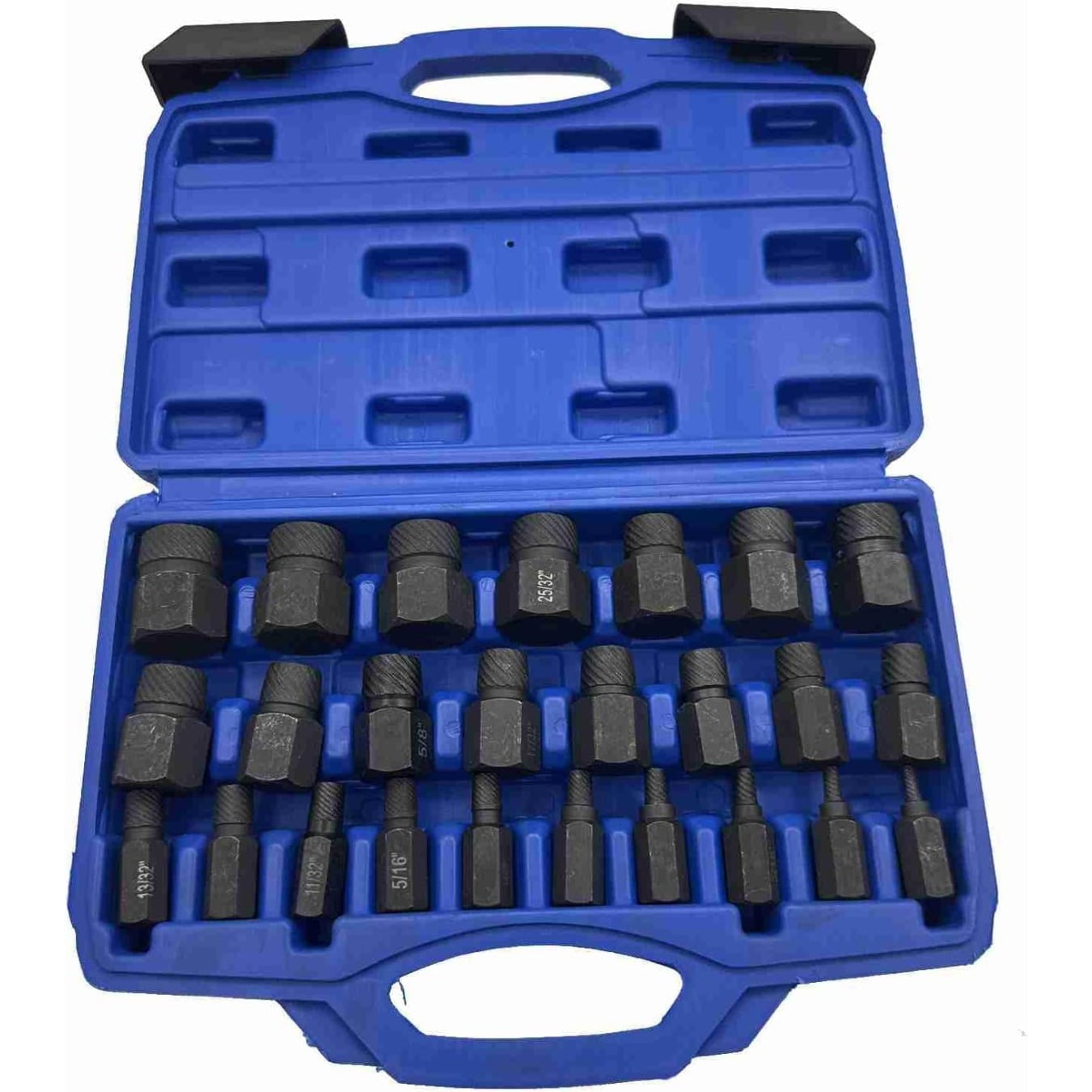 25PCS Hex Screw Extractor Set With High Hardness 40Cr Material For ...