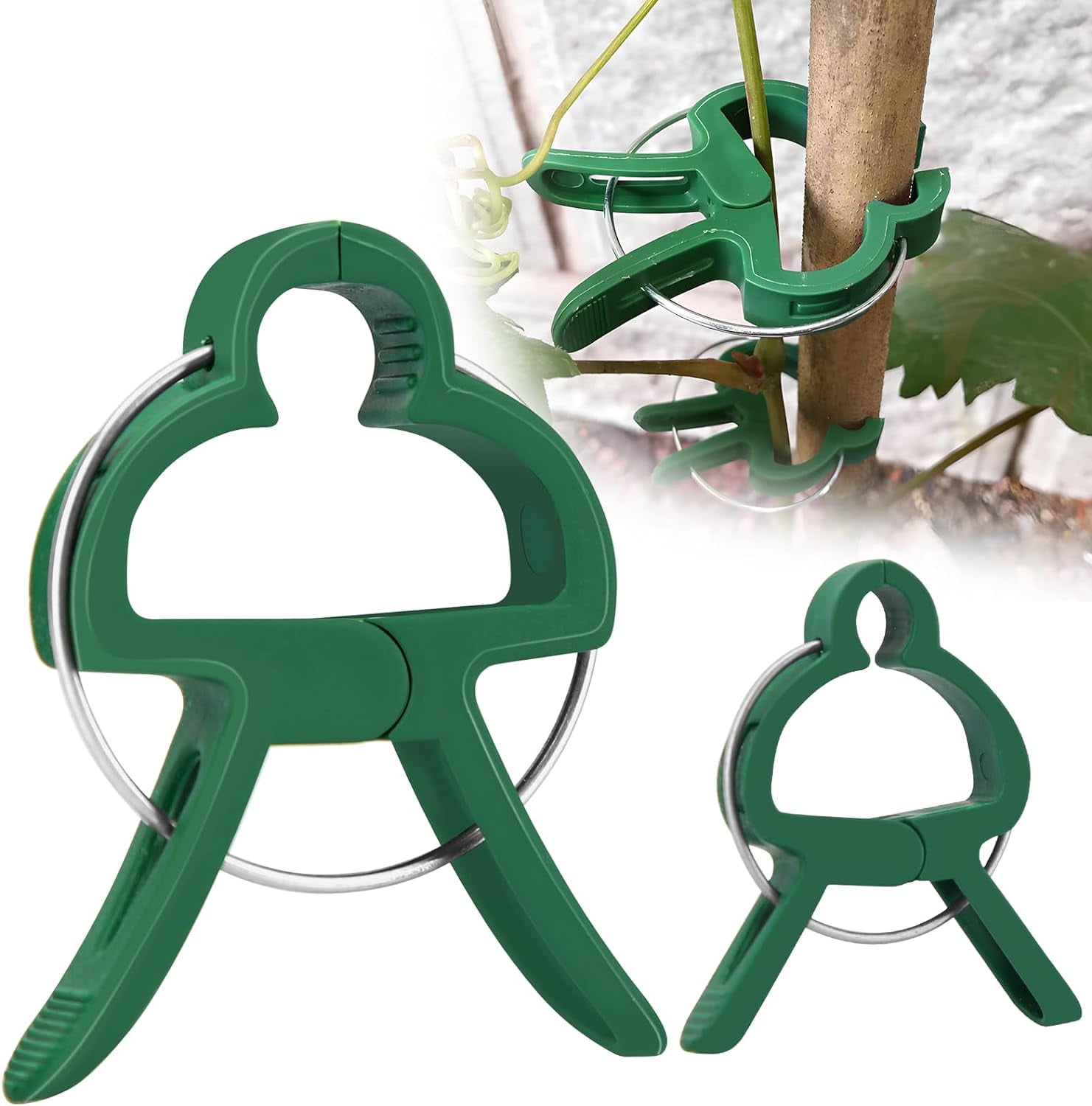 25PCS Plant Clips 2 Sizes Adjusting Reusable Plant Supports Clips for ...