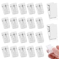 25PCS Self Adhesive Clips for Hanging Wall Clips Tapestry Photo Light ...