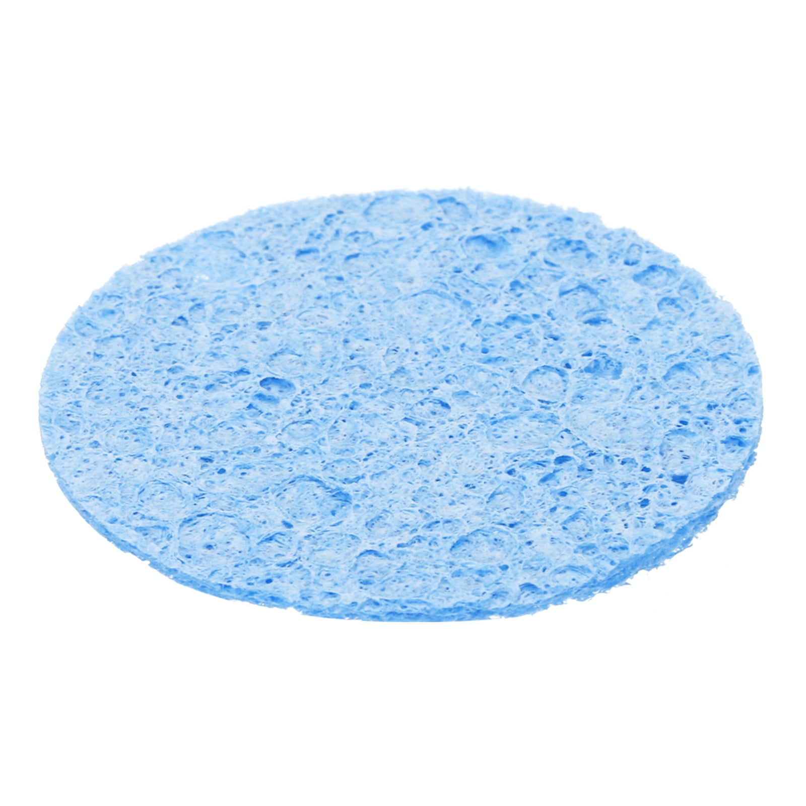 25PCS Soldering Sponge 5cm Round Blue 11mm Water Absorption Thickness ...