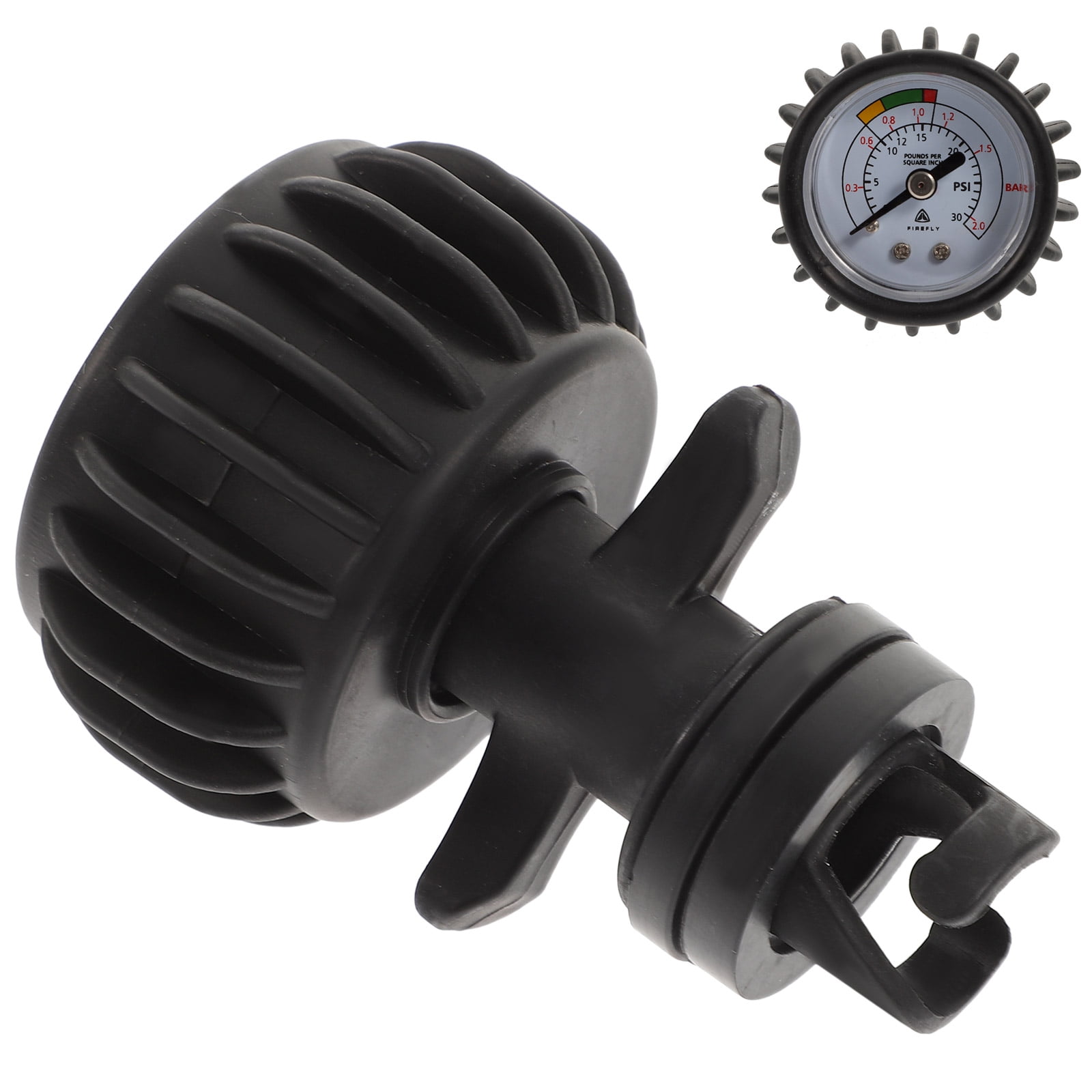 25PSI Pressure Gauge Air Thermometer for Inflatable Boat Kayak Air ...