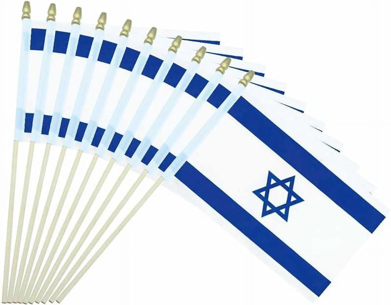 25Pack Small American Flag Mini Usa Flag On Stick Handheld Us Flag For ...