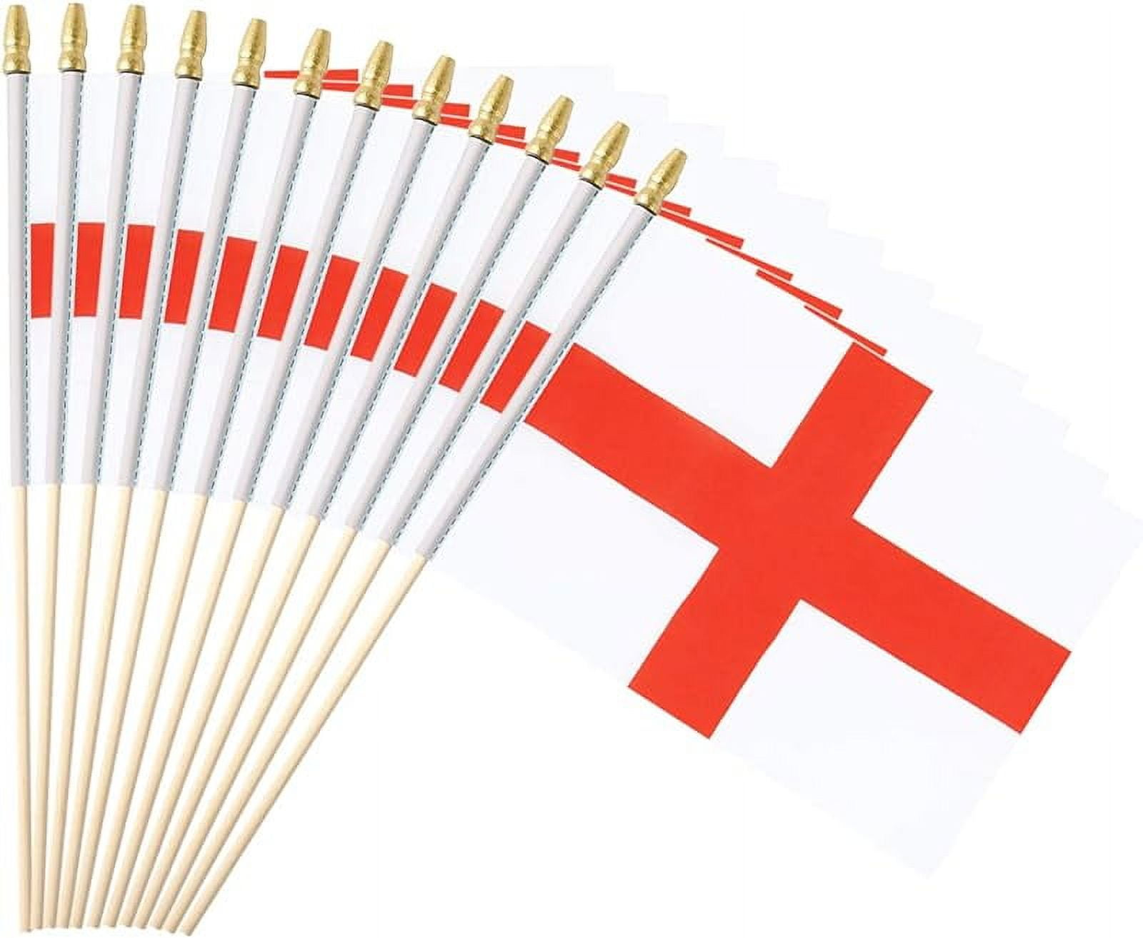 25Pack Small Israel Flag Handheld Mini Israeli Flag on Stick 5x8 Inch ...