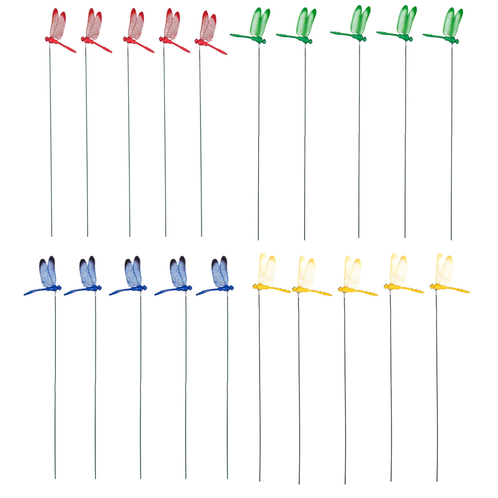 25Packs Fake 3D Outdoor Simulation, Natural Organic Concept Insert Pole ...