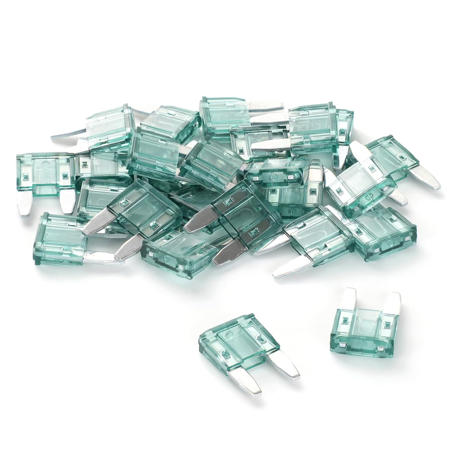 (25Pcs) 1 Amp Mini Car Fuses, 1A Automotive Fuses, Blade Fuse for Car ...