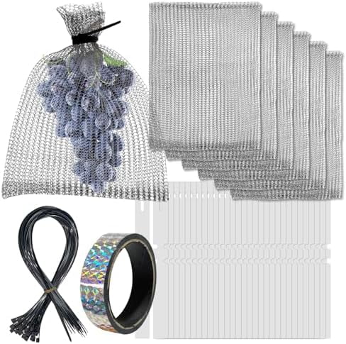 25Pcs 8 x 12 inch Fruit Protection Wire mesh Bags, 304 Stainless Steel ...