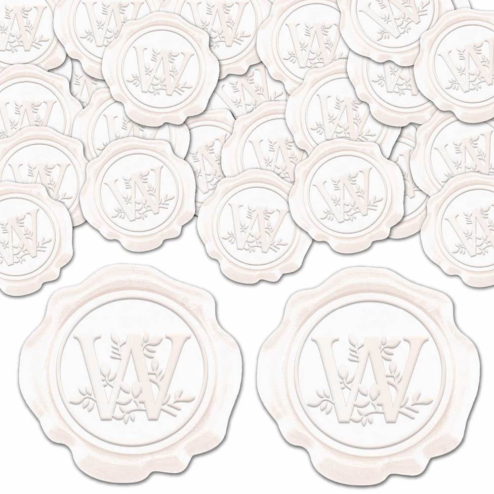 25Pcs Adhesive Wax Seal Stickers Envelope Seal Decoration For Craft ...