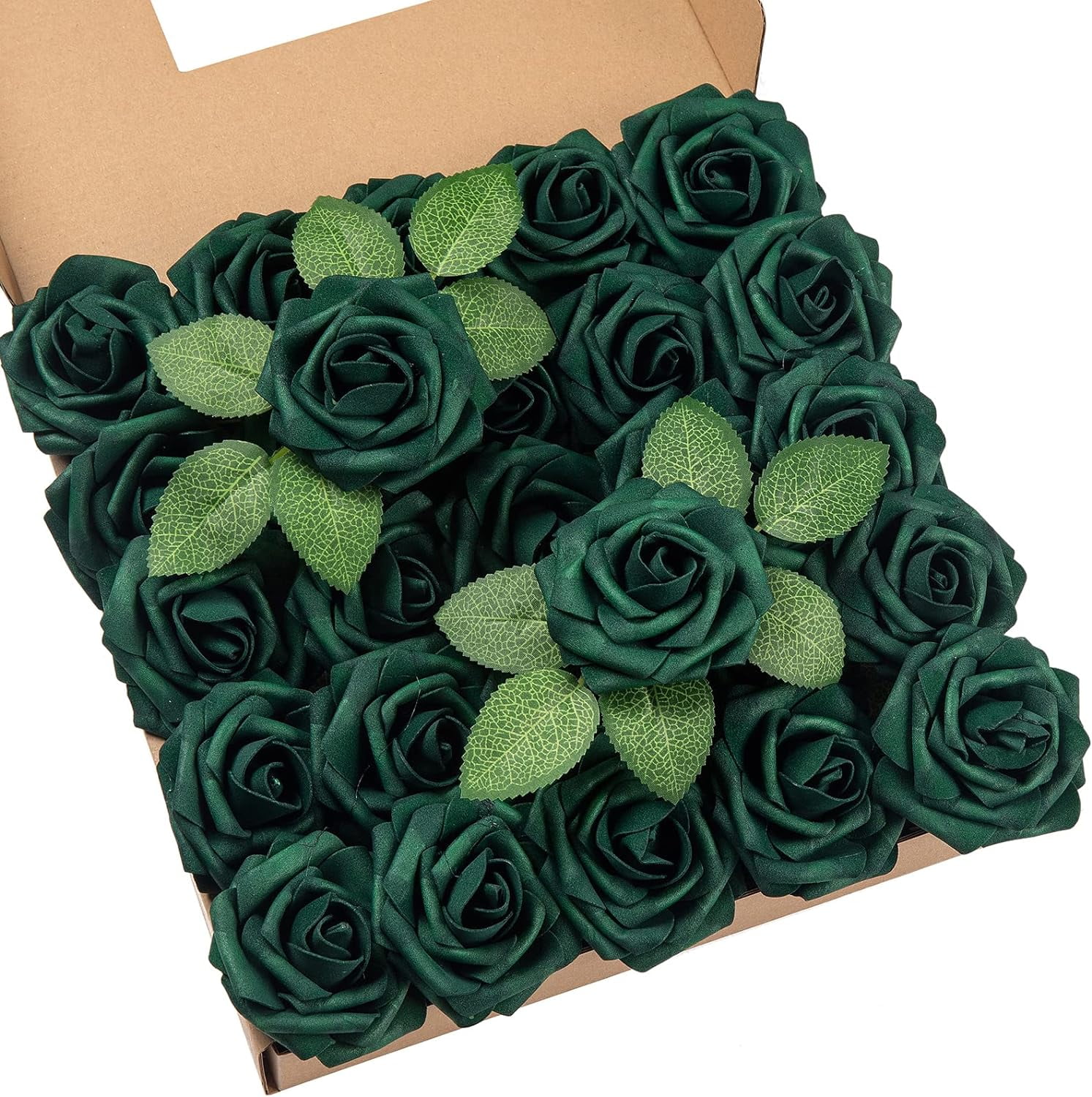 Customer reviews for 25Pcs Artificial Roses Flowers Fake Roses with ...