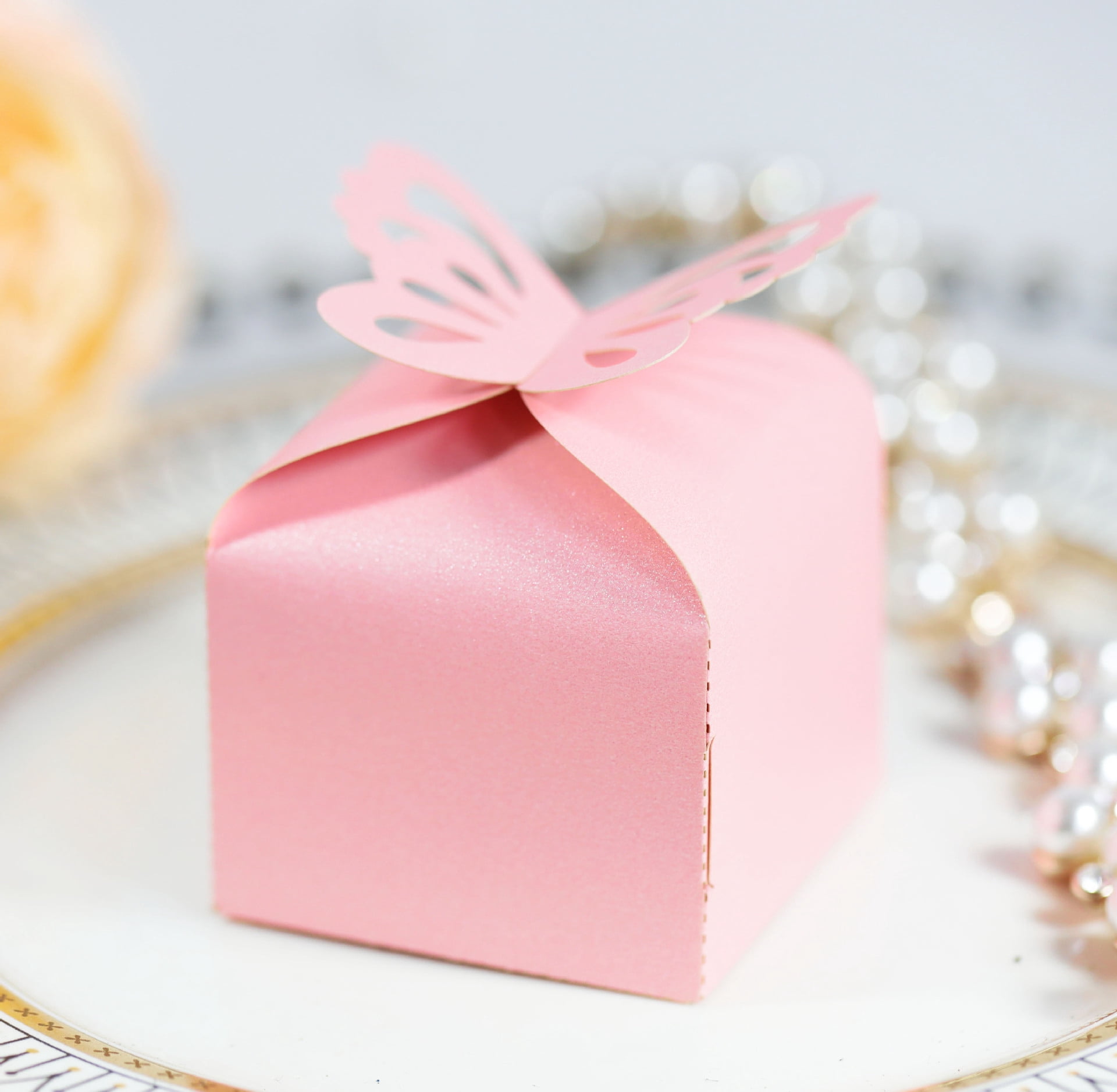 25Pcs Butterfly Treats Box Candy Box Paper Gift Candy Boxes Party Candy ...