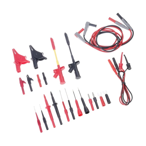 25Pcs Digital Electrical Multimeter Testing Leads Set with Wire ...