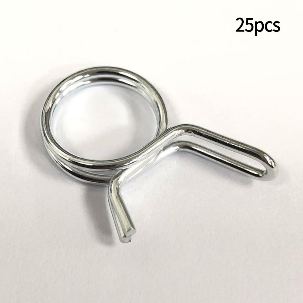 25Pcs Dual Line Hose Clip Fuel Clip | Silicone Hose With Vacuum Hose ...