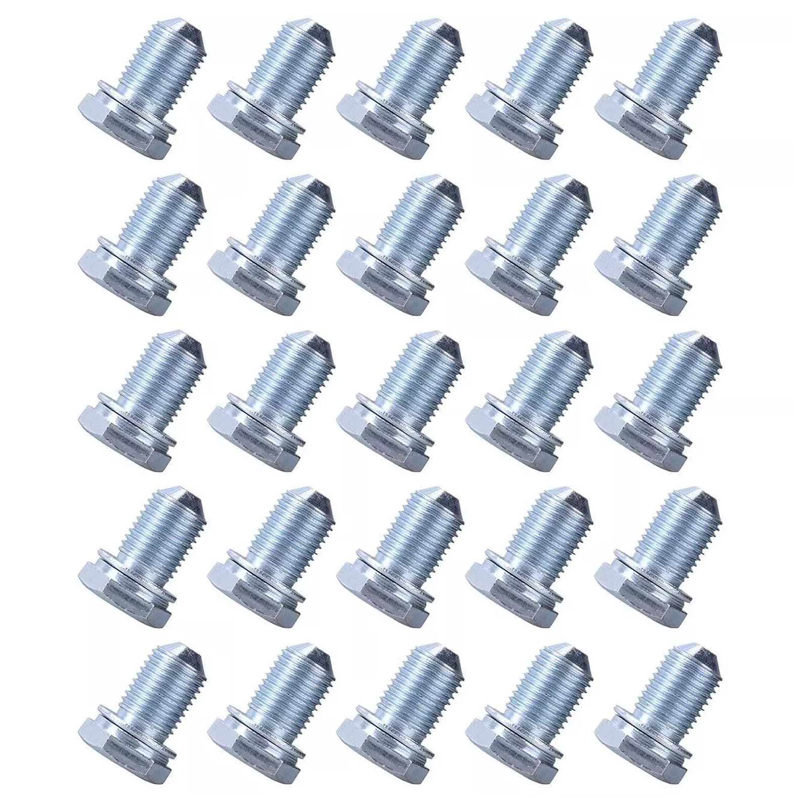 25Pcs Engine Oil Pan Drain Plug Bolt Screw Fits VW Audi 1998-2018 ...