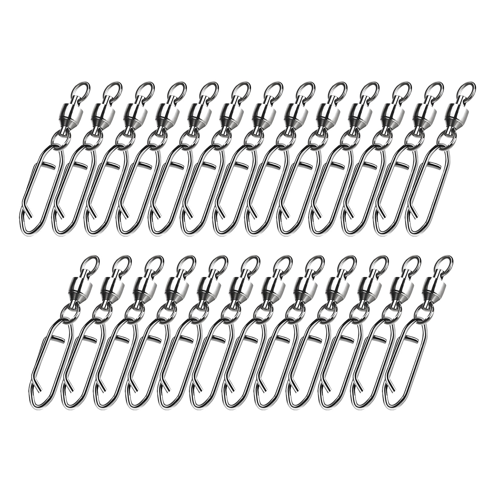 25Pcs Swivels Speed Clip Quick Connector Power Clips Fishing Clip ...