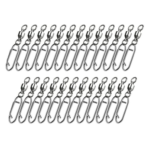 25Pcs Swivels Speed Clip Quick Connector Power Clips Fishing Clip ...