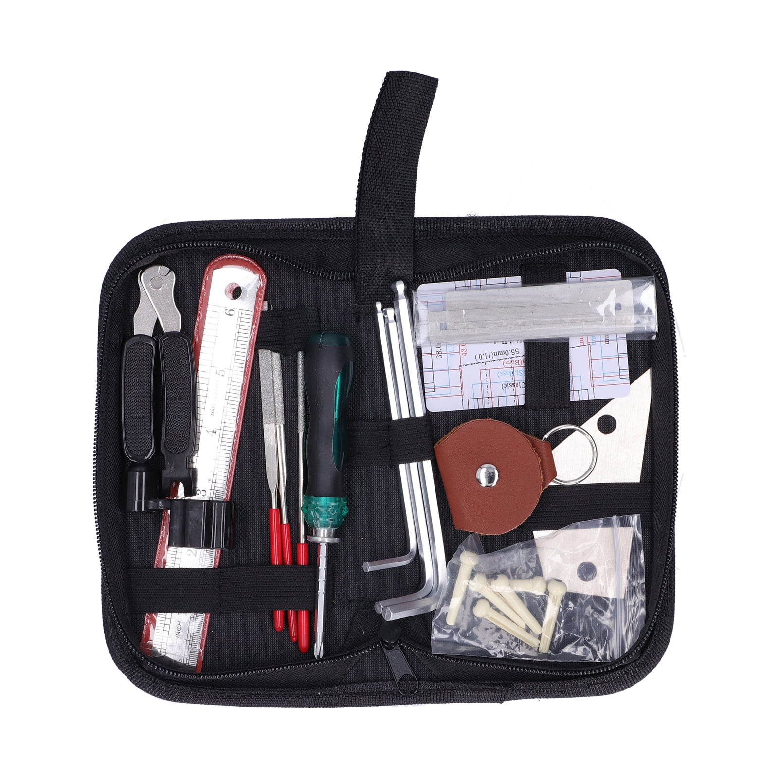 25Pcs Guitar Repair Tools Diamond Polished File Celluloid Pick ...