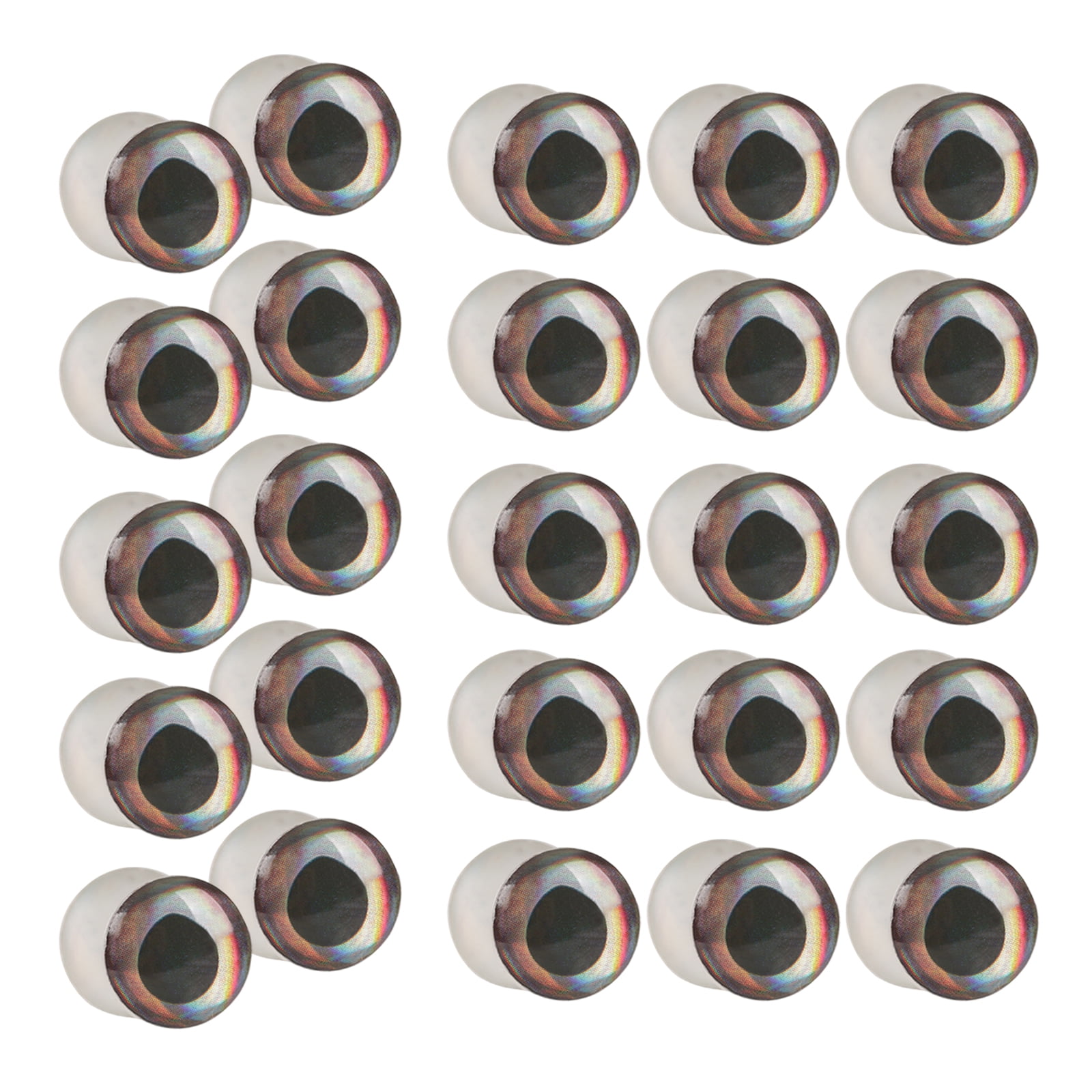 25Pcs Light Weight And Quality Dumbbell Eye For Water Fishing 6mm/8mm ...