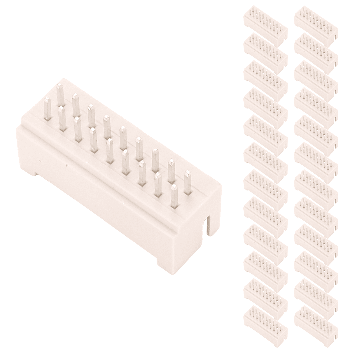 25Pcs Miner Connector 2X9P Male Socket Straight Pin for Asic Miner for Antminer S9 S9J S9K L3 ...