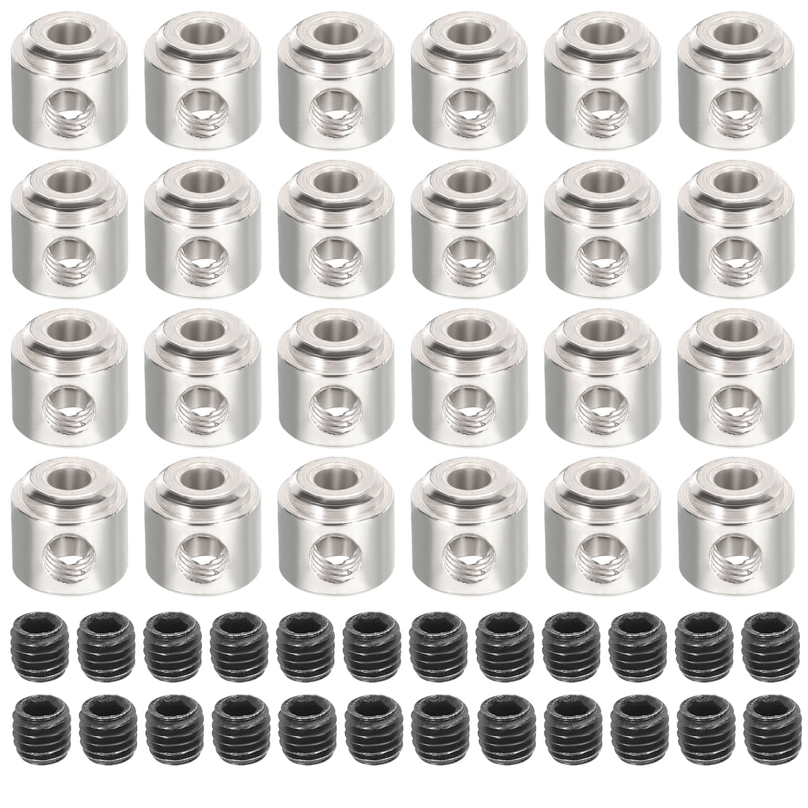 25Pcs RC Airplane Landing Gear Stopper 2.1mm(0.08 inch) Plane Wheel ...