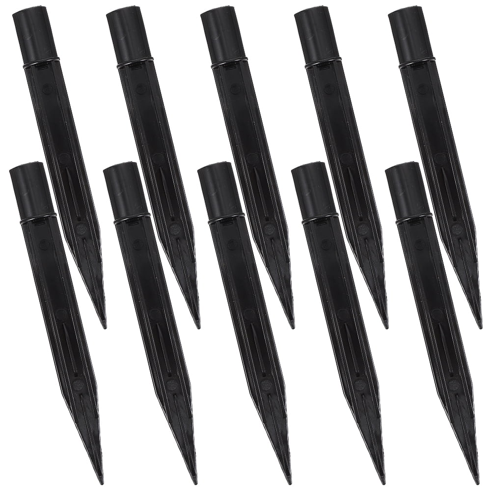Eease 25Pcs Plastic Ground Spikes for LED Solar Lights in Yard, Patio ...