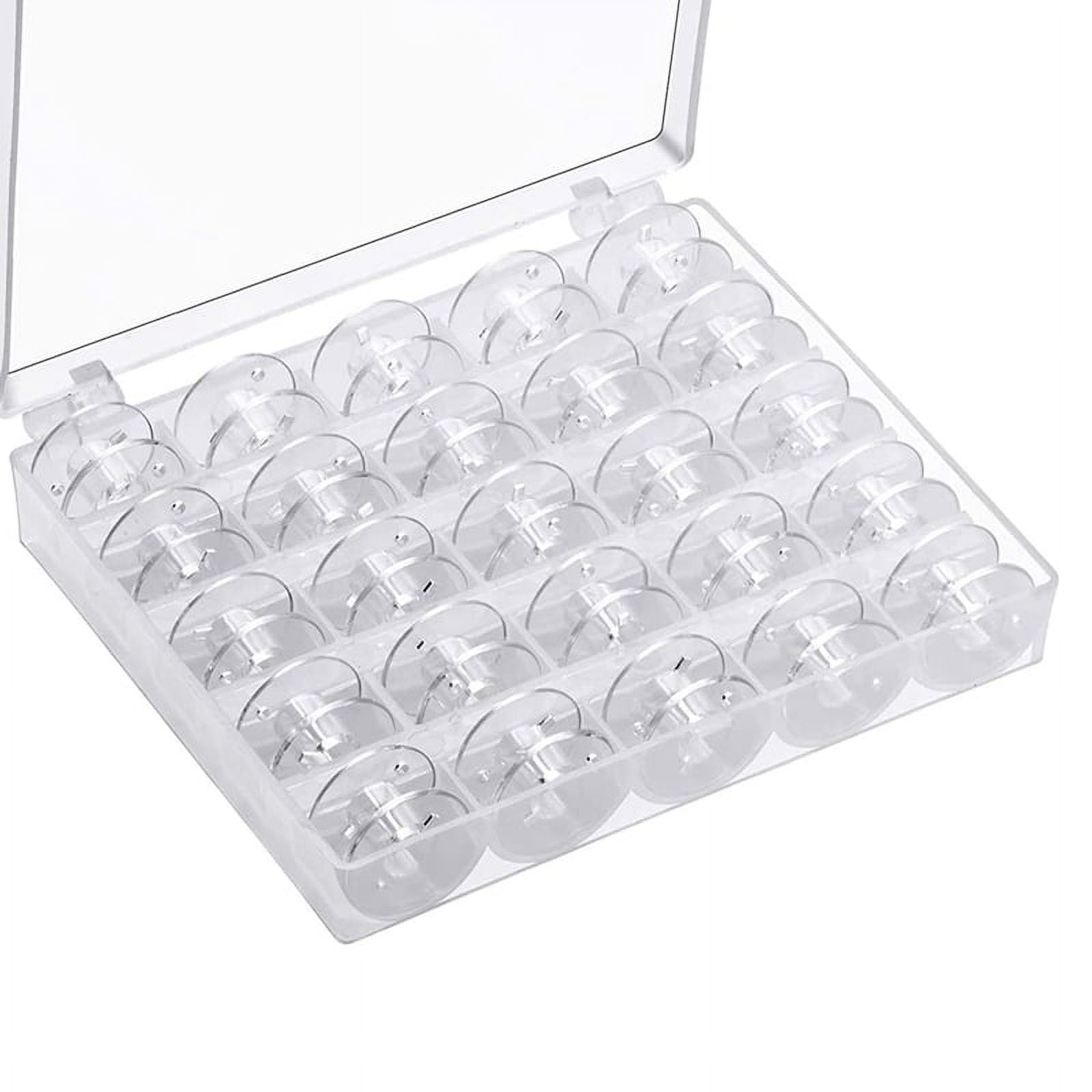 25Pcs Sewing Machine Bobbin, Universal Sewing Bobbins Plastic Sewing ...