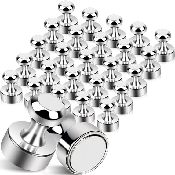 25Pcs Strong Fridge Magnets, Refrigerator Magnets for Whiteboard ...