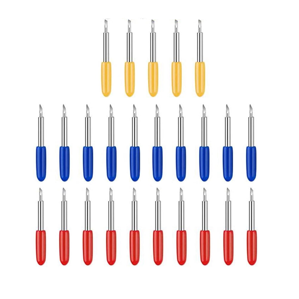 25Pcs Tungsten Steel Vinyl Cutter Blades for Printer and Cutter Machine ...