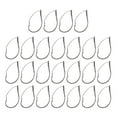 25Pcs Weedless Wacky Hooks Anti-Hanging Bottom Rigs for Soft Baits in ...