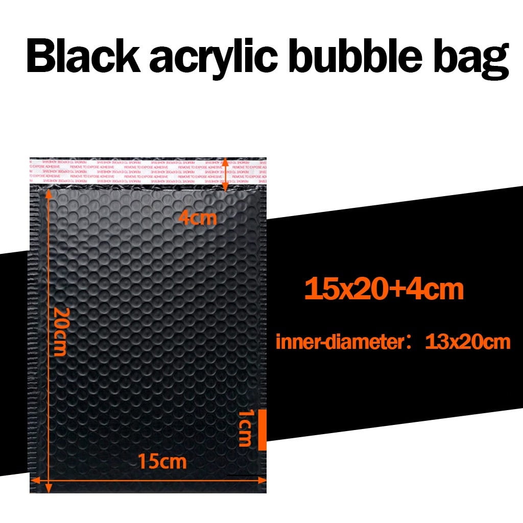 25Pcs White Self-Sealing Padded Poly Mailers Envelopes 11x15+4cm ...
