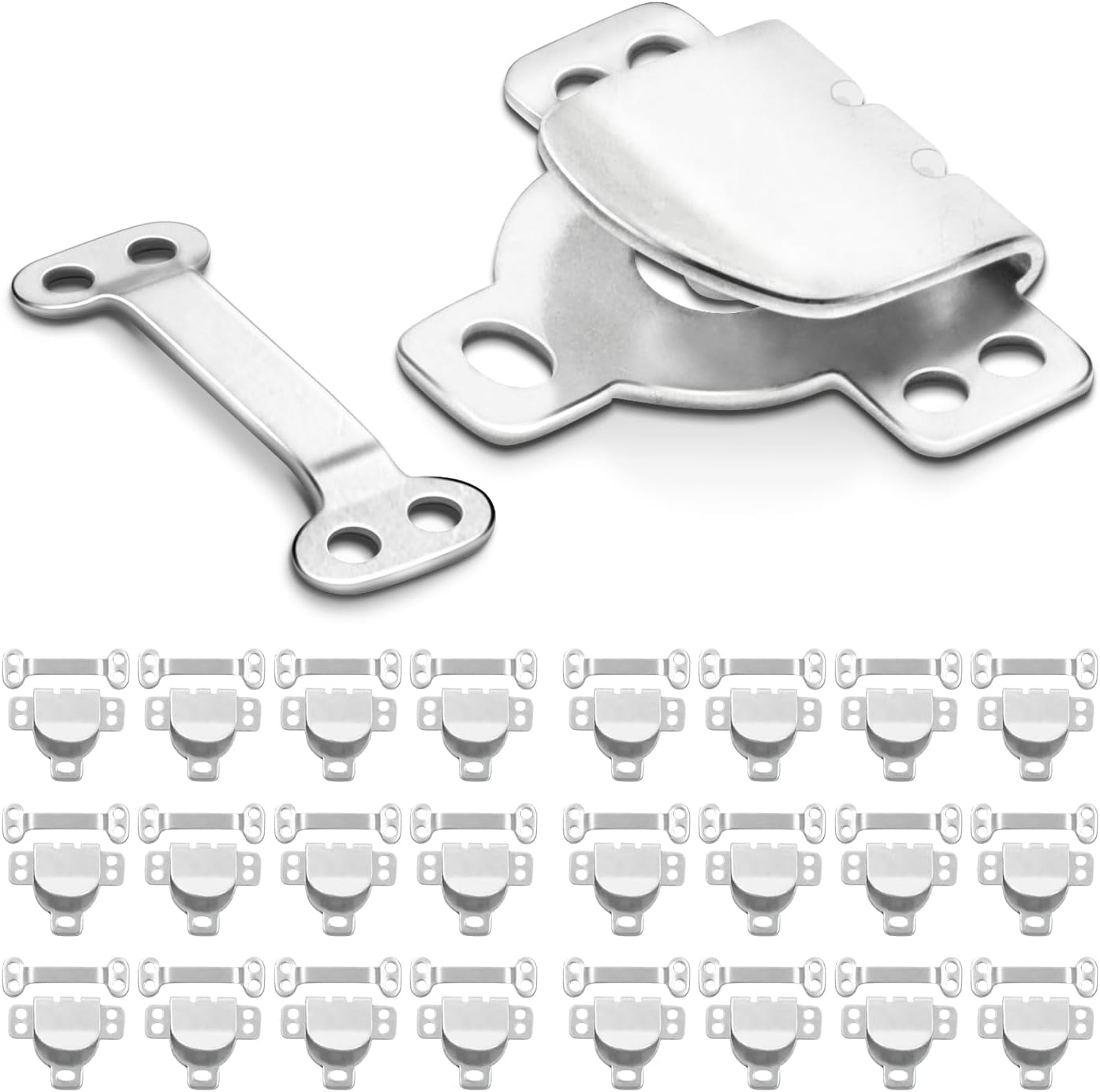 25Set Sewing Hook and Eye Closures+12Set Plum Magnetic Snap Closures ...