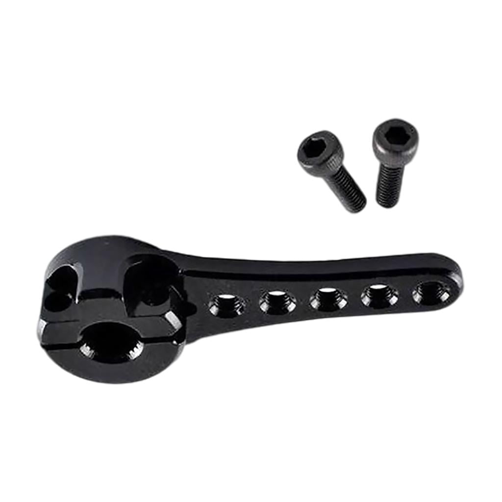 25T Servo Steering Clamping /10 RC Crawler Motor Universal Black ...