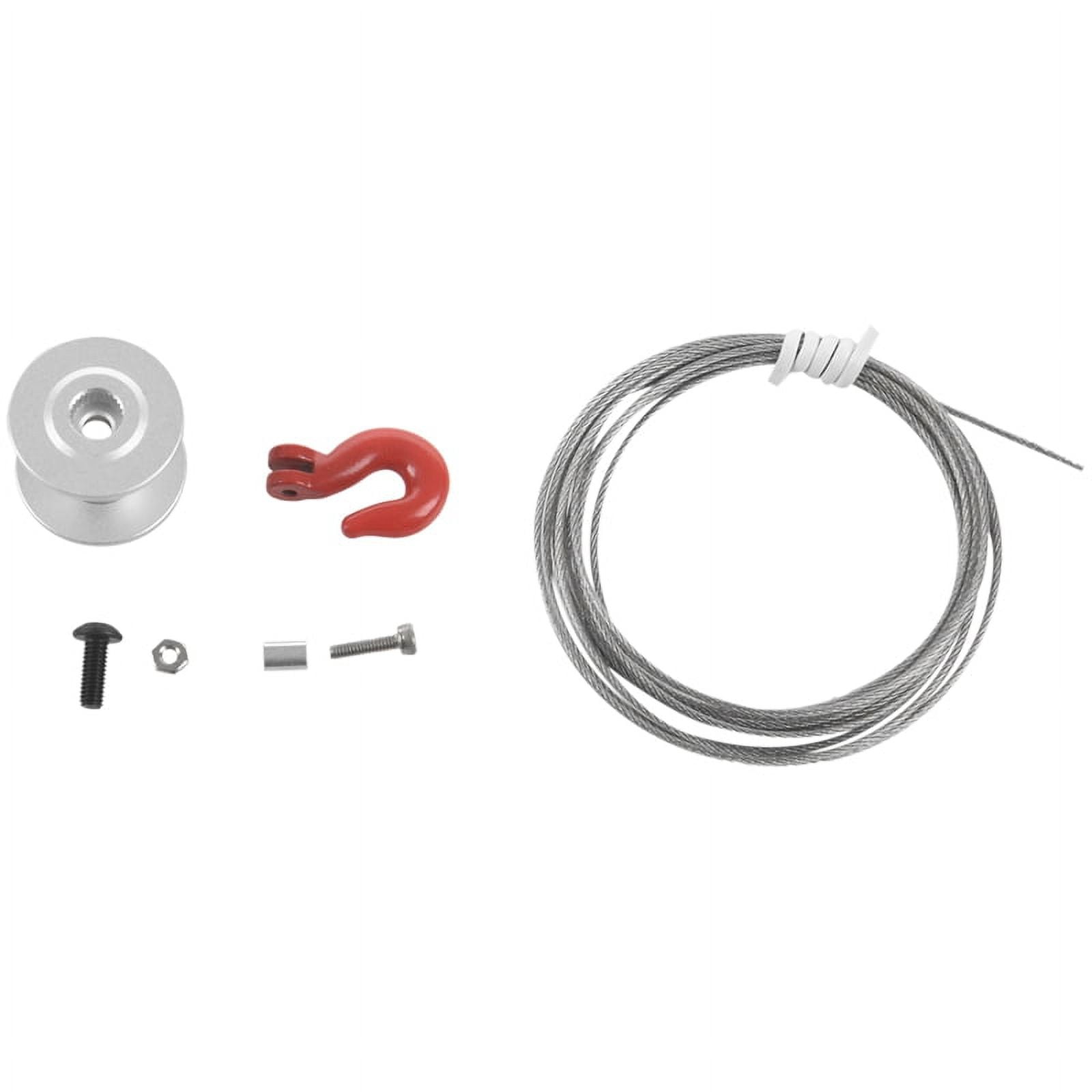 25T Steering Gear Servo Winch Wheel for 1/10 RC Crawler Car TRX4 D90 ...