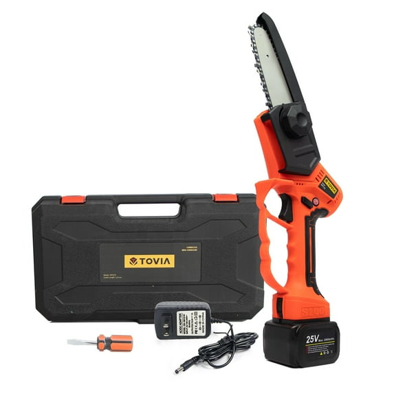 25V Cordless Pruner 40mm Electric Pruning Shear With Reach Extension ...