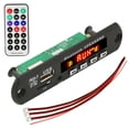 25W 12V Amplifier MP3 Player Decoder Board Bluetooth Compatible 5.0 50W ...
