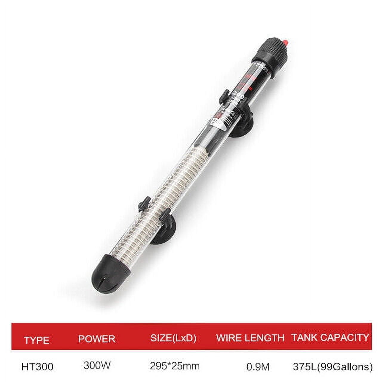 25W-300W Submersible Aquarium Fish Tank Heater Rod Heating Adjustable ...