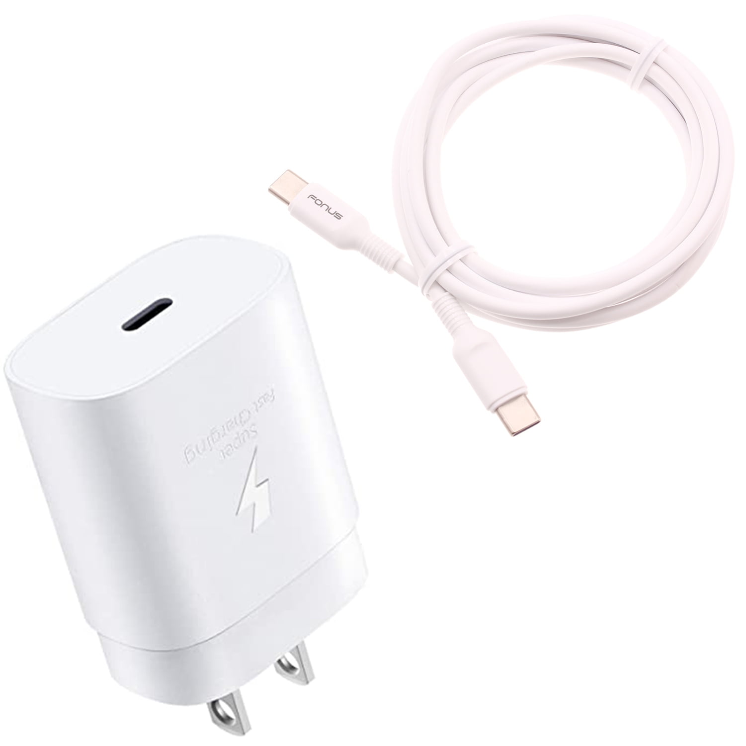 25W Fast Home Charger for Verve Snap, Iris Flip Phones - PD Type-C 6ft ...
