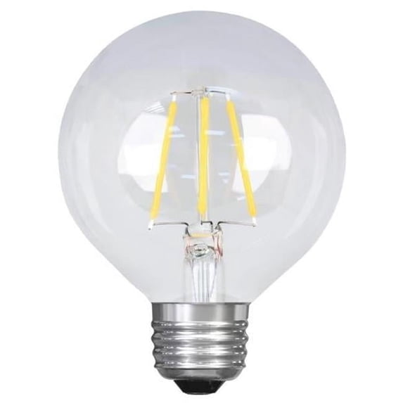 25W G25 Dimmable LED Bulb, Clear - 27K - Walmart.com