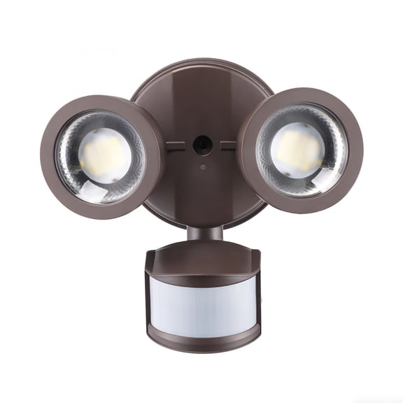 Bronze Motion Sensor Outdoor Light