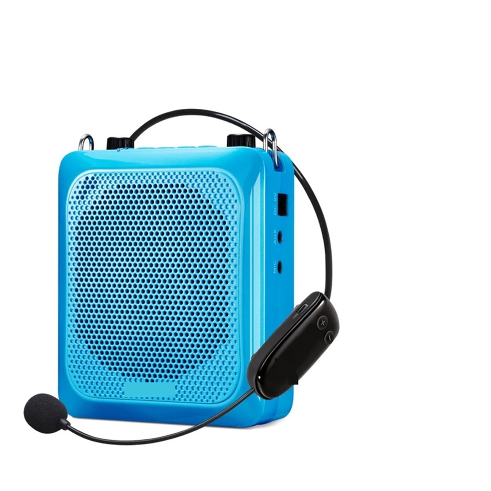 25W Portable Voice Amplifier Mini Audio Speaker With UHF Wireless ...